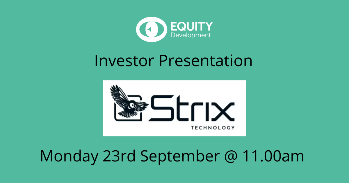 Strix Group: HY Results investor presentation - 23rd September 2024